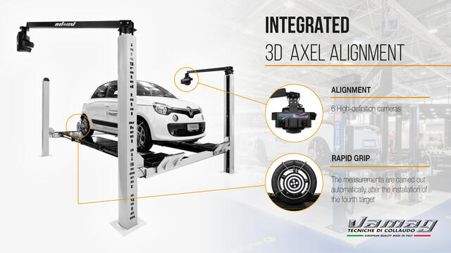 WHEEL ALIGNMENT - Automotive testing equipment - Vamag