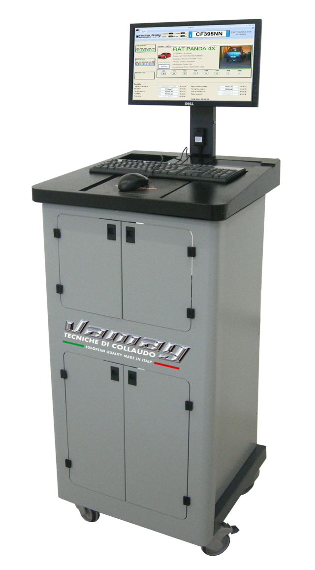 RBT 3500 XS-QL – Roller Brake Test Bench up to 3.5t | Vamag