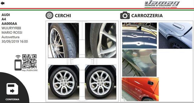 Body Image Capture - Automotive testing equipment - Vamag