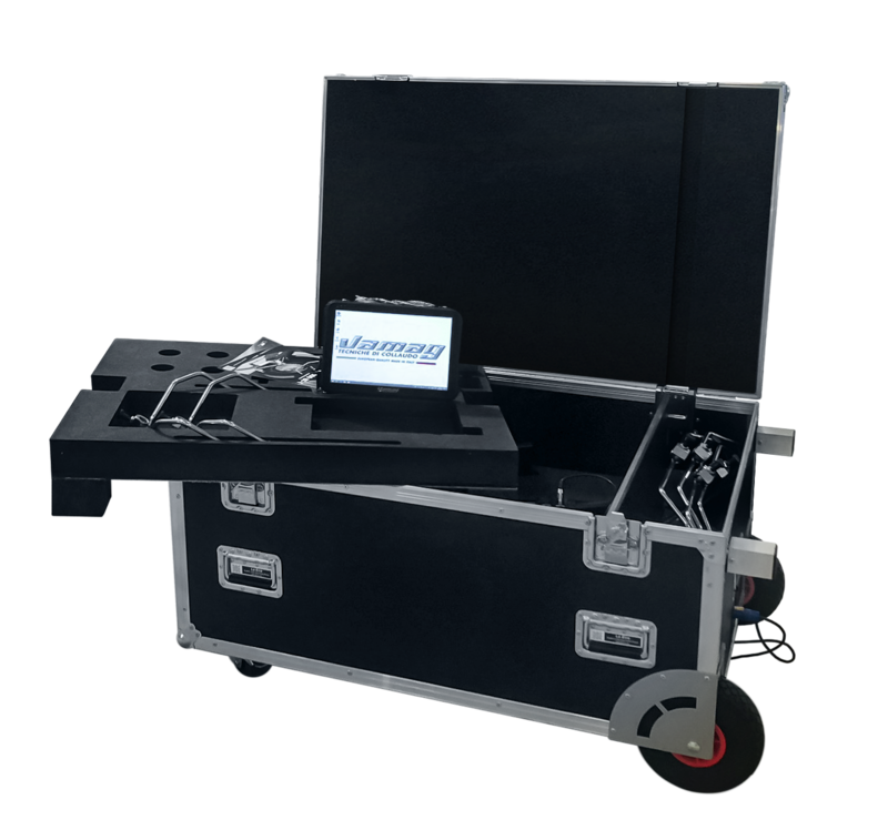 Mobile Wheel Alignment AM 3000 BT-T - Automotive testing equipment - Vamag